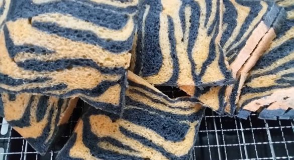 Tiger Print Milk Loaf (Tigger Bread) | Book Recipes