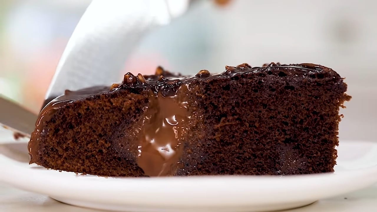 CHOCOLATE WET CAKE Recipe ???? | Book Recipes