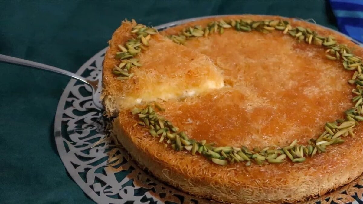 Egyptian Cream filled Konafa Recipe | Book Recipes
