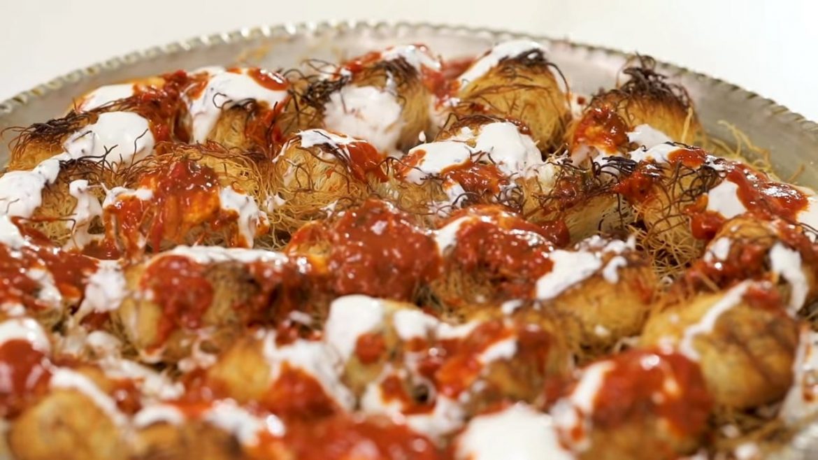 Crispy and Delicious Turkish Delight, Unforgettable Kadayif Manti ...