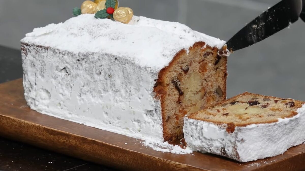 Stollen Pound Cake recipe | Book Recipes