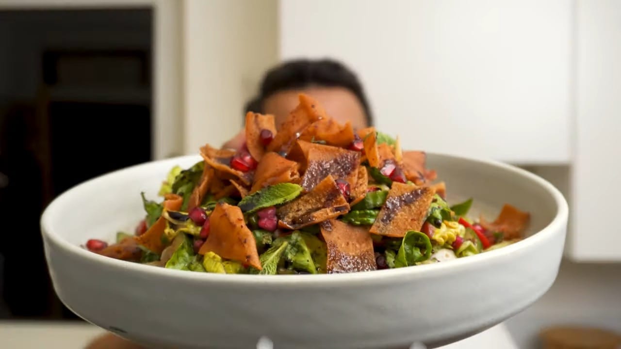 The incredible Fattoush salad | Book Recipes