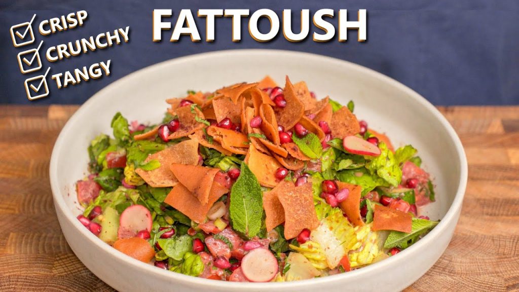 The incredible Fattoush salad | Book Recipes