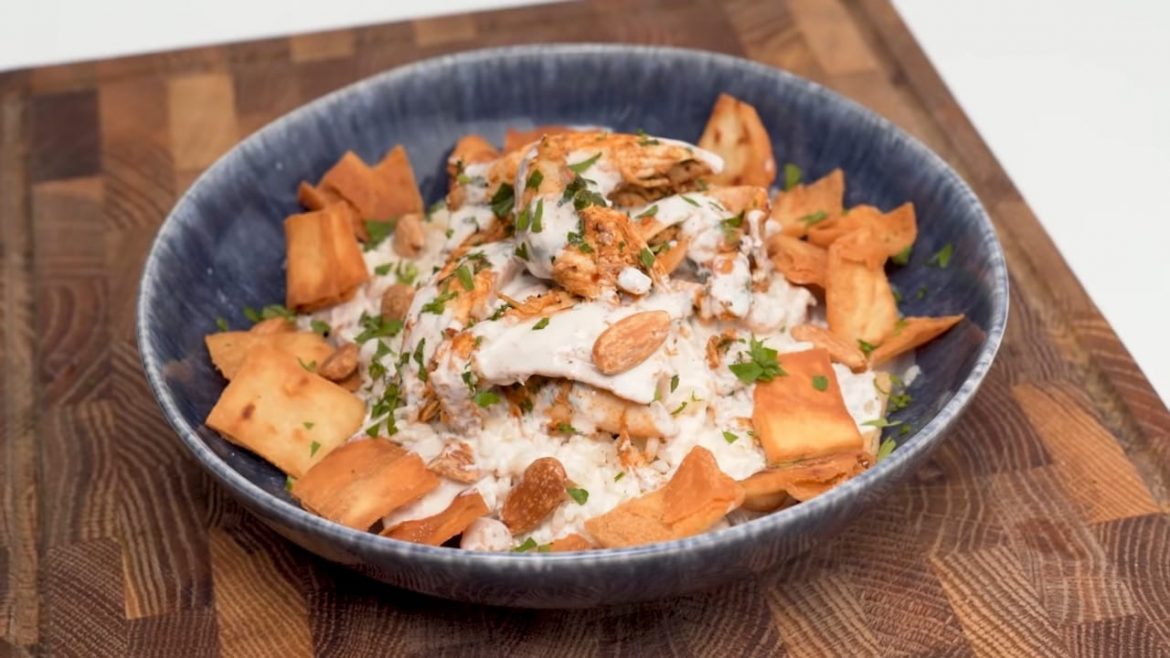 Lebanese Chicken Fatteh, my go-to weeknight meal | Book Recipes