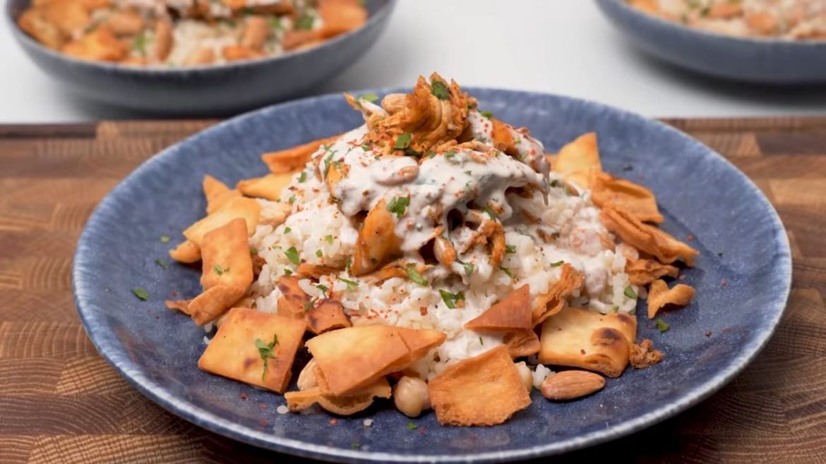 Lebanese Chicken Fatteh, my go-to weeknight meal | Book Recipes