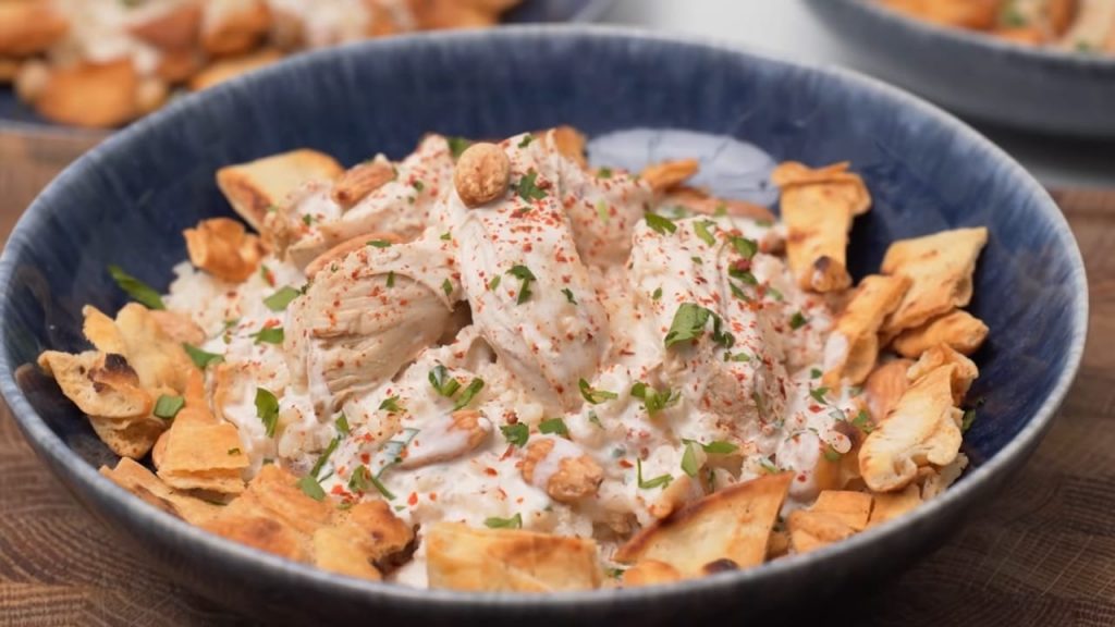 Lebanese Chicken Fatteh, my go-to weeknight meal | Book Recipes