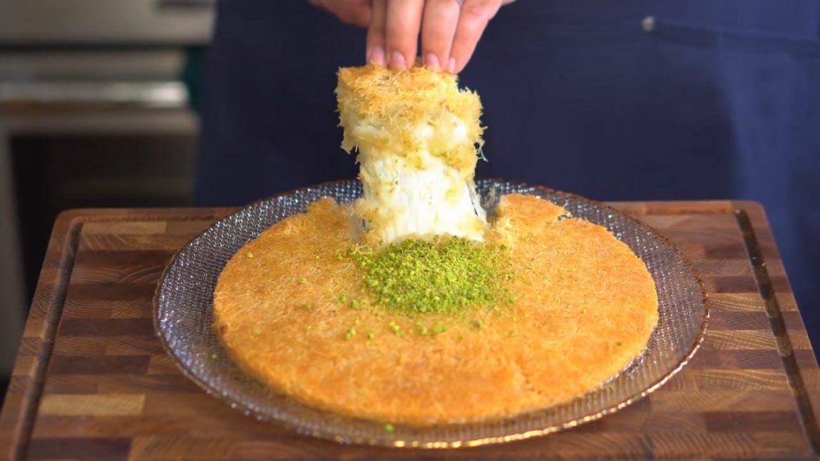My Stretchy Cheese Kunafa Recipe | Book Recipes