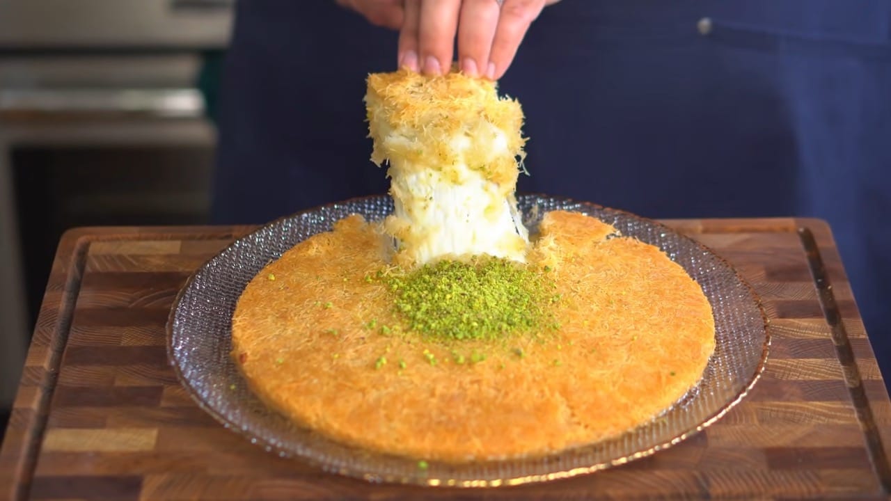 My Stretchy Cheese Kunafa Recipe | Book Recipes