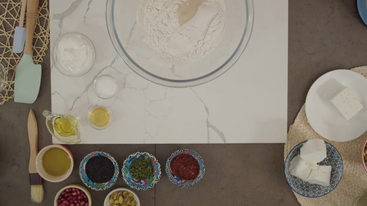 Turkish Flatbread and Dip | Book Recipes